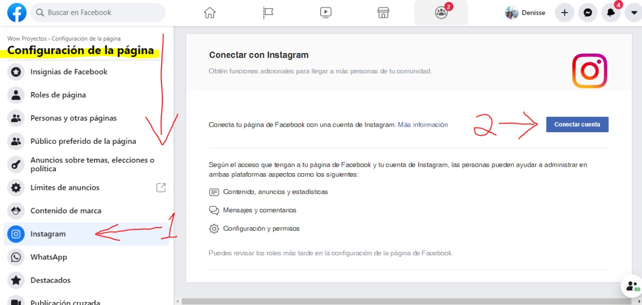 Cómo vincular Instagram con tu Fanpage de Facebook - Tecnocible Agencia Digital